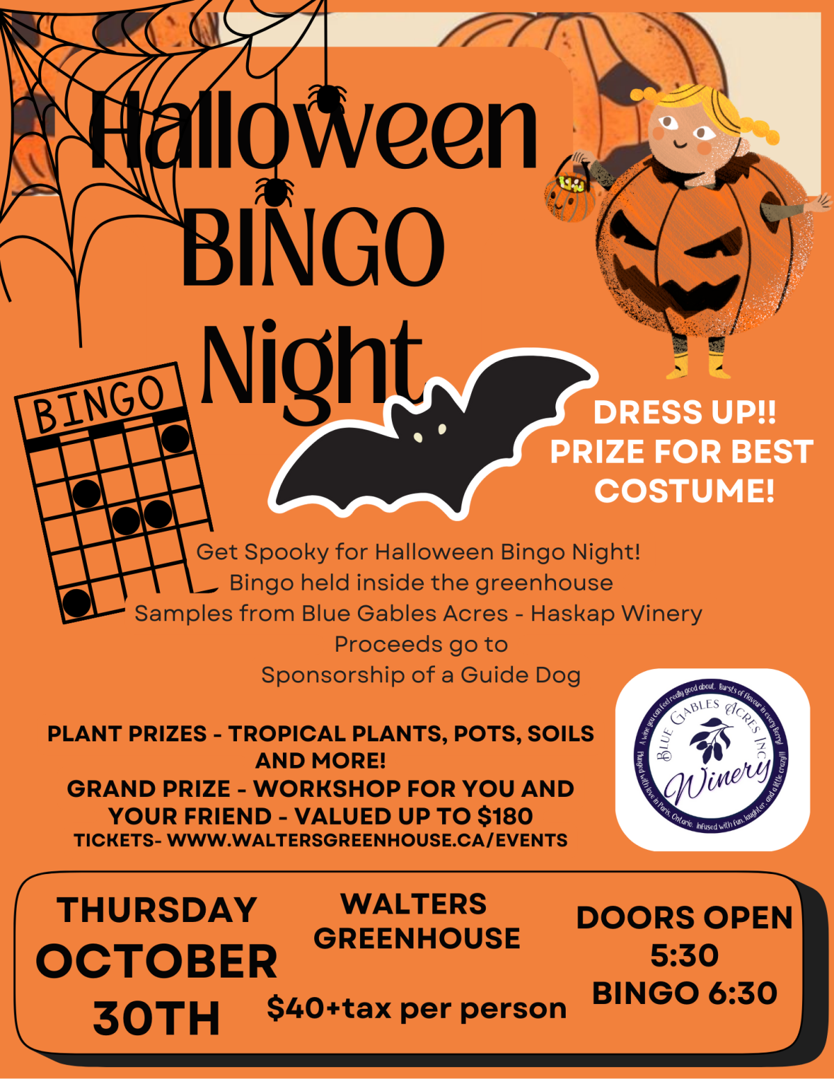 Walters Greenhouses and Garden Centre in Paris Ontario